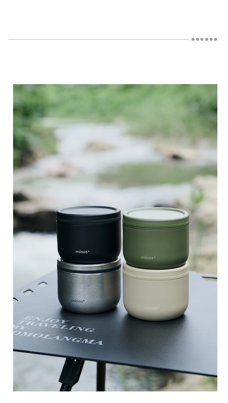 minos(美诺思) Explore不锈钢储豆罐约60-80g测评点评 - 8264户外