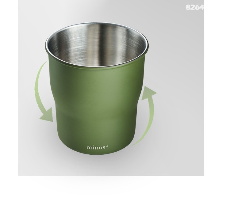 minos(美诺思) Explore不锈钢户外杯320ml测评点评 - 8264户外