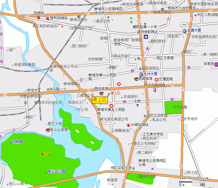 淮上区地图全图，淮上区地图高清版下载 - 8264户外8264.com